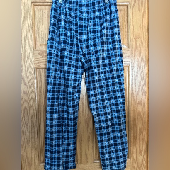 Pants | Blue Plaid Pajamas | Poshmark